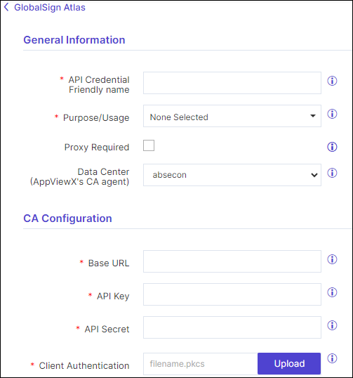 GlobalSign Atlas CA
