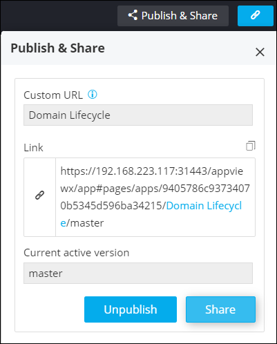 Publishing a Service Catalog